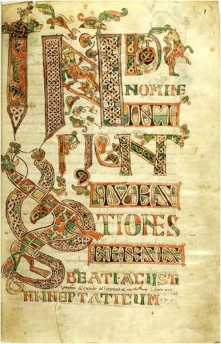 conférence: L'enluminure sous les Carolingiens : l'école palatine